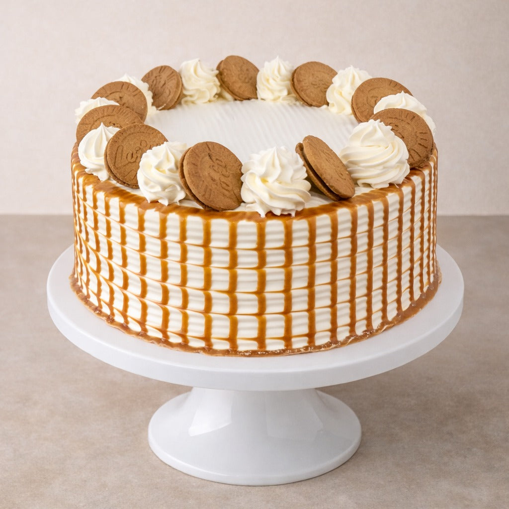 Lotus Biscoff Celebration Cake | Bismillah Bakery